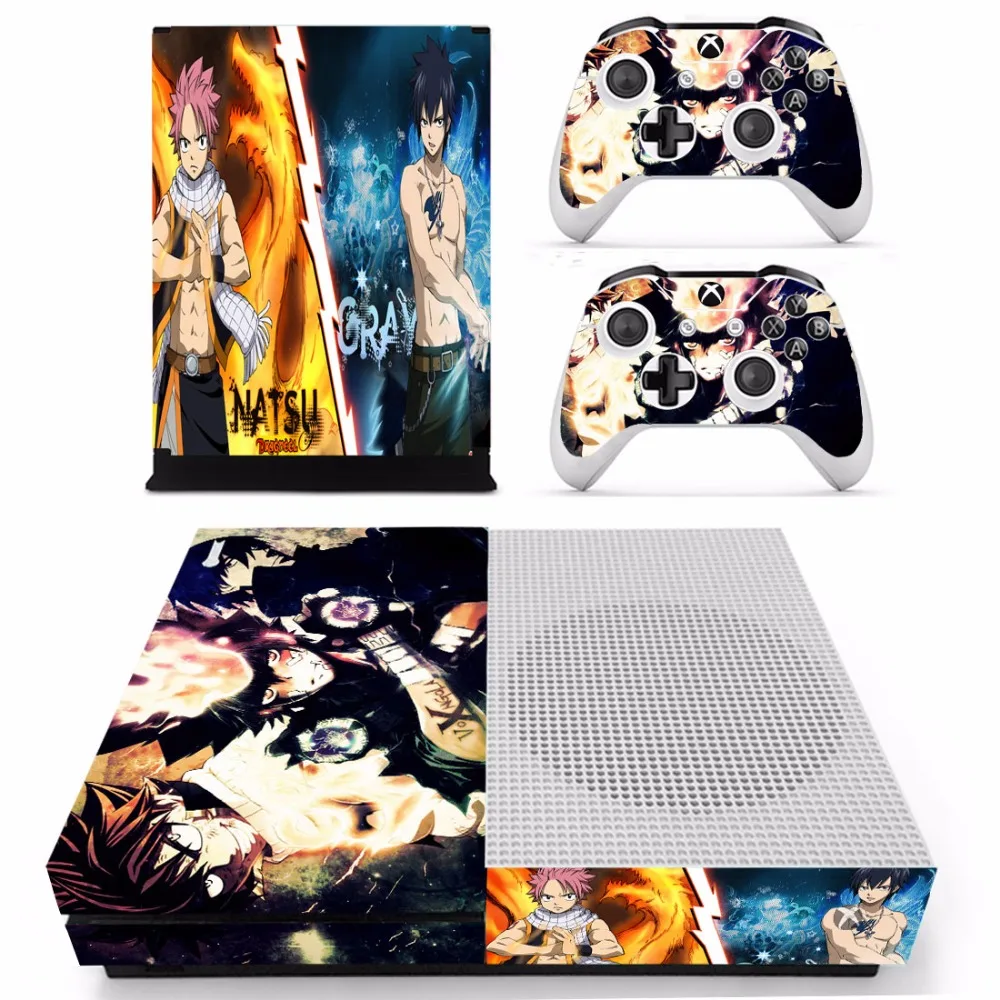 Fairy Tail Skin Sticker for Xbox One S Console and Controllers ...