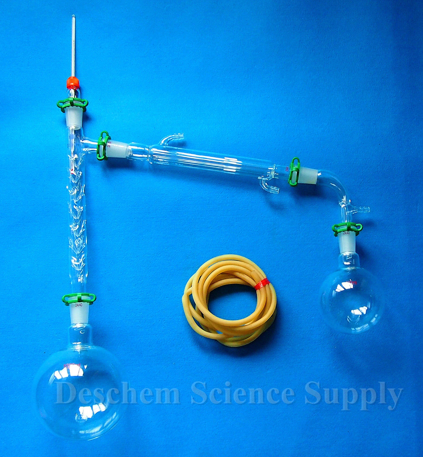 1000ml,24/40, 증류 장치, 진공 증류 키트, 팔이있는 Vigreux 컬럼|distillation kit ...