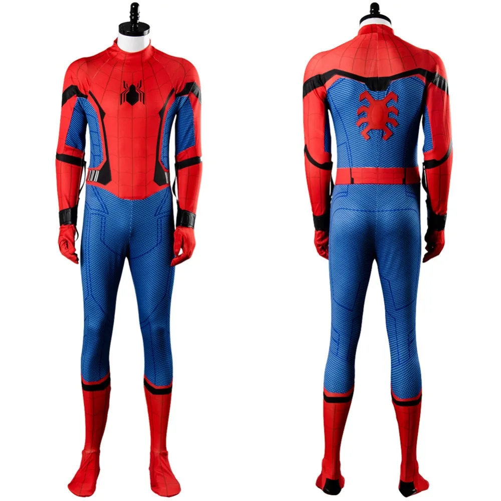 Aliexpress.com : Buy 2017 Movie Spiderman Homecoming Costume Spiderman ...