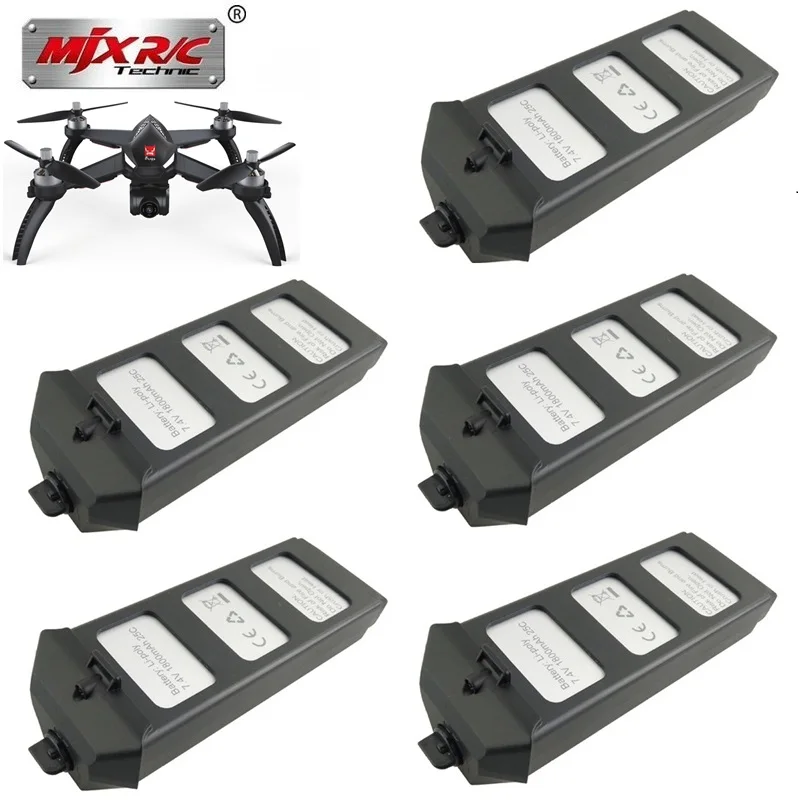 Hot Sale Original MJX R/C Bugs 5W B5W RC battery 7.4V 1800mAH 25c LiPo Battery RC Quadcopter ...