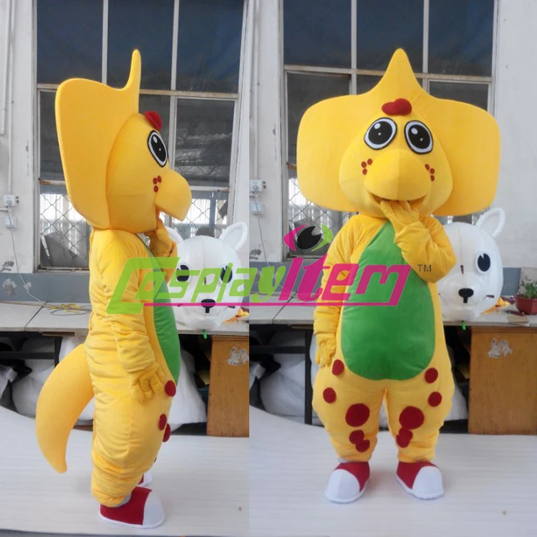 Customized Cartoon Bj Barney Cosplay Mascot Costume Adult Bj Barney New ...