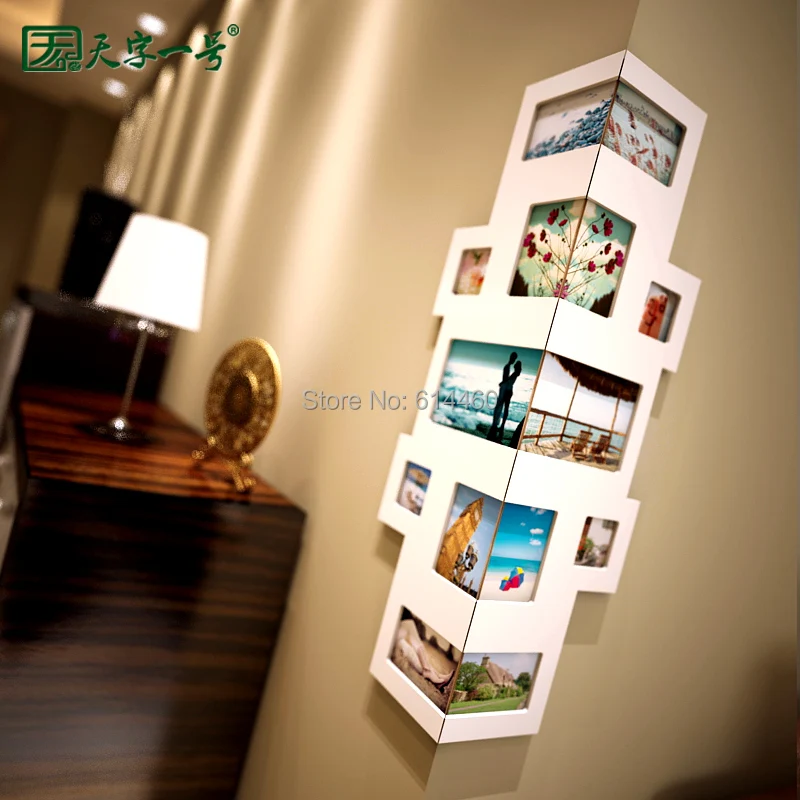 Novelty Coner Wall Photo Frame Photo Wall Combination Coner Wall ...