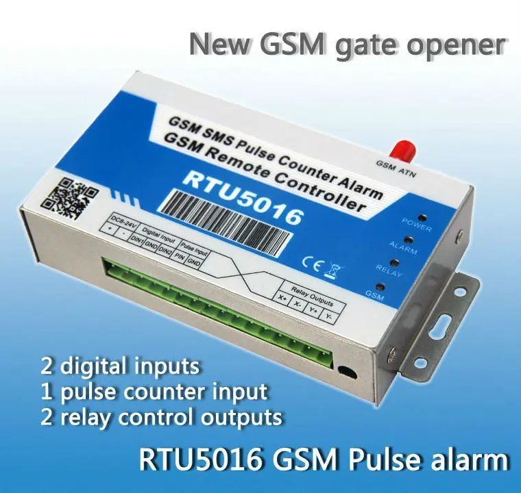 GSM Pulse Counter Alarm Controller RTU5016 Home Automation Support ios ...