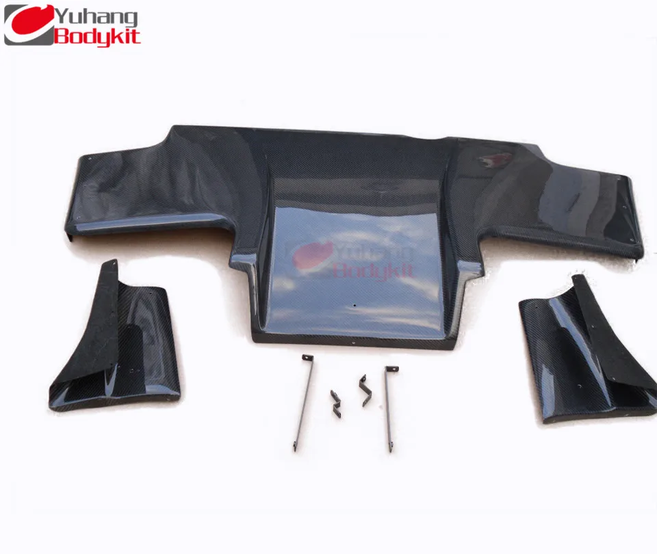 For 1995-1998 Skyline R33 Gtr Ts Rear Diffuser 3pcs With Metal Fitting ...