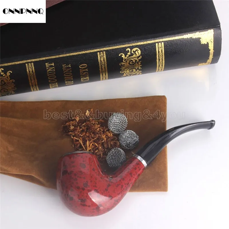 ONNPNNQ Worldwide Wooden Mini Durable Smoking Cigarette Pipe Tobacco ...