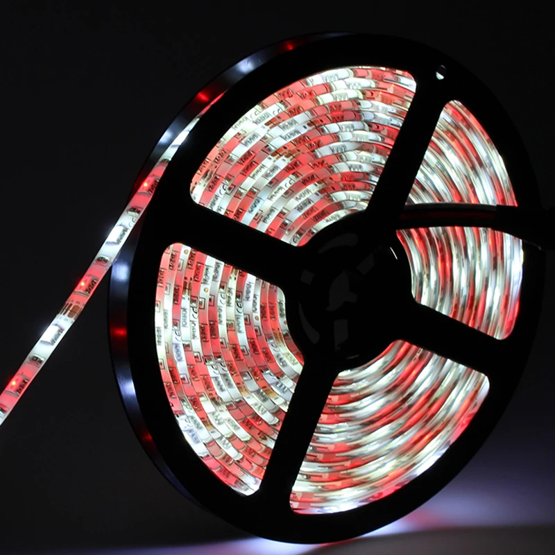 Rgbw Rgbww 5050 Led Strip Waterproof Ip65 Dc12v 60leds M 5m Flexible