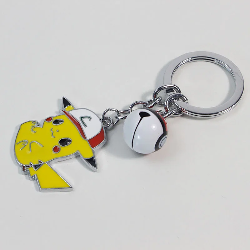 Pokemon Pikachu Anime Metal Keychain - KawaiiMerch.com