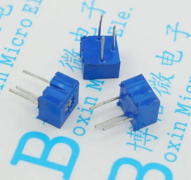 50pcs 3350P 503 P503 50K Precision Adjustable Potentiometer Single ...