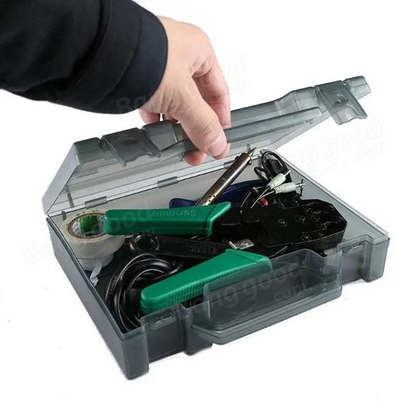 230x195x55mm Portable Tool Storage Box Moistureproof Waterproof ...