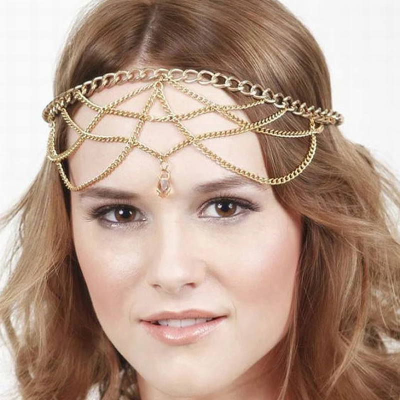 Aliexpress.com : Buy New Arrival Bohemian Head Chain Headpiece ...