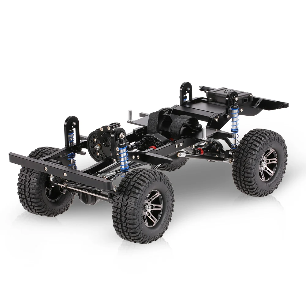 Metal CNC Frame for 1/10 D90 Rock Crawler RC Car with Transfer Case ...