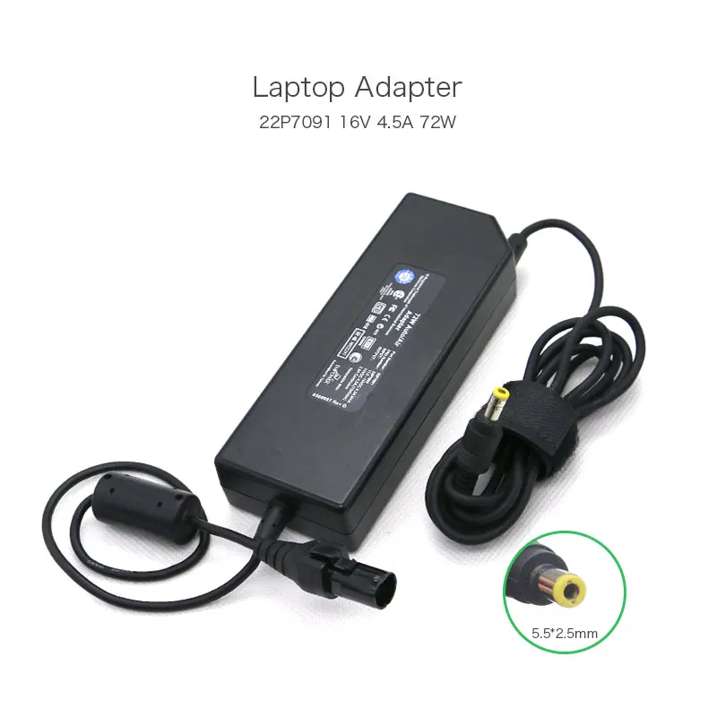 16V 4.5A 72W 5.5*2.5mm 22P7091 노트북 전원 충전기, IBM Thinkpad 770E 770ED 770X ...