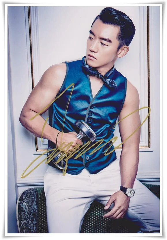 Ryan Zheng Kai autographed photo picture Running Man Runningman signed ...