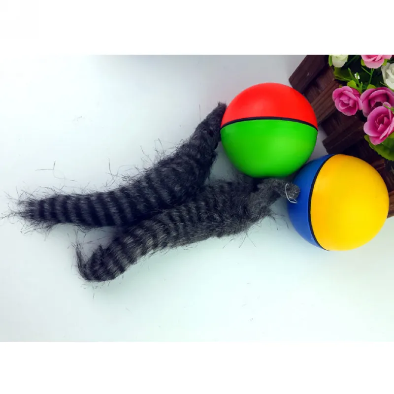 Popular New Dog Cat Weasel Motorized Funny Rolling Ball Pet Kids Chaser ...