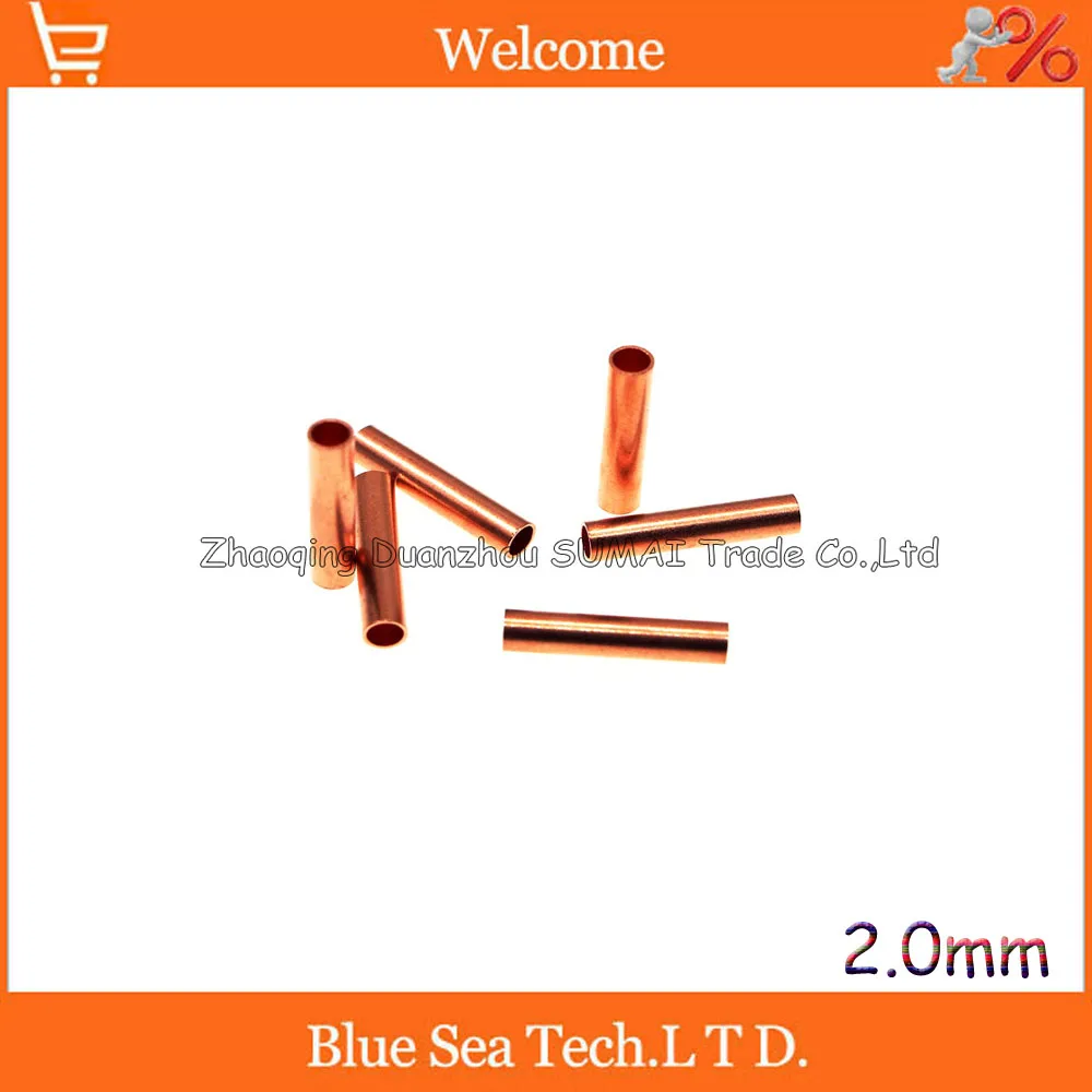 2.0mm Copper wire terminal,Pipe/circular tube terminal,Tubular terminal ...