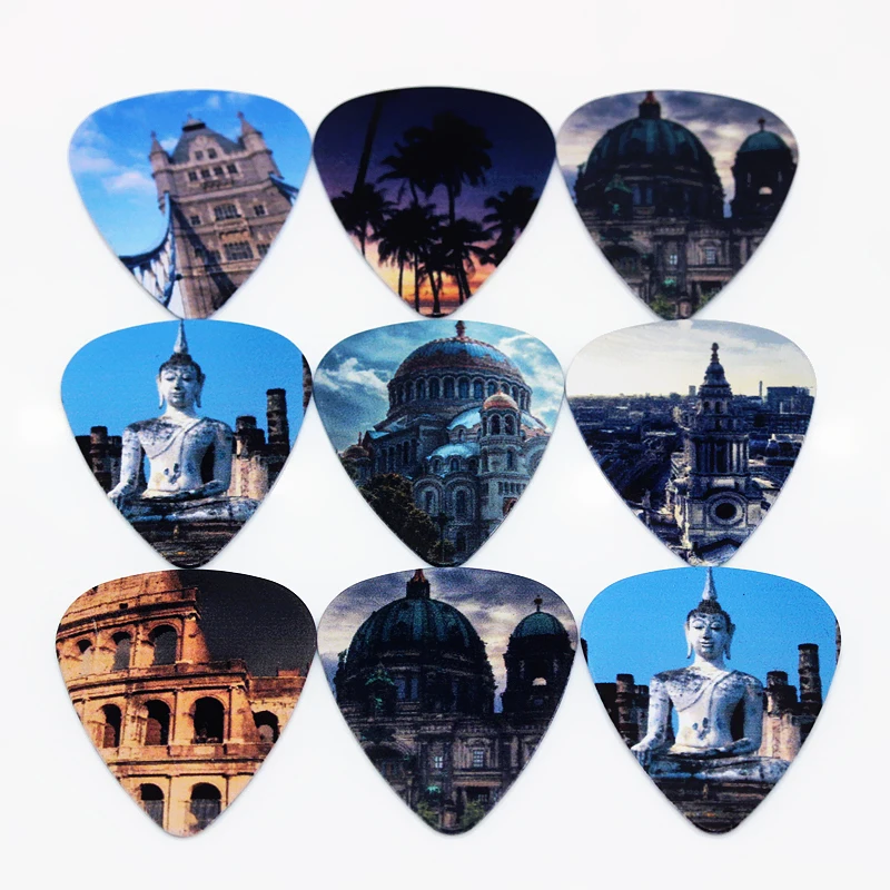 SOACH-50pcs-Bass-Guitar-picks-pick-Monuments-Plucked-Instrument ...