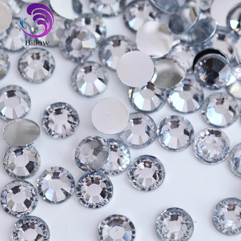 SS20 Clear Crystal Rhinestone 1000pcs/Lot Flat Back Non Hot Fix ...