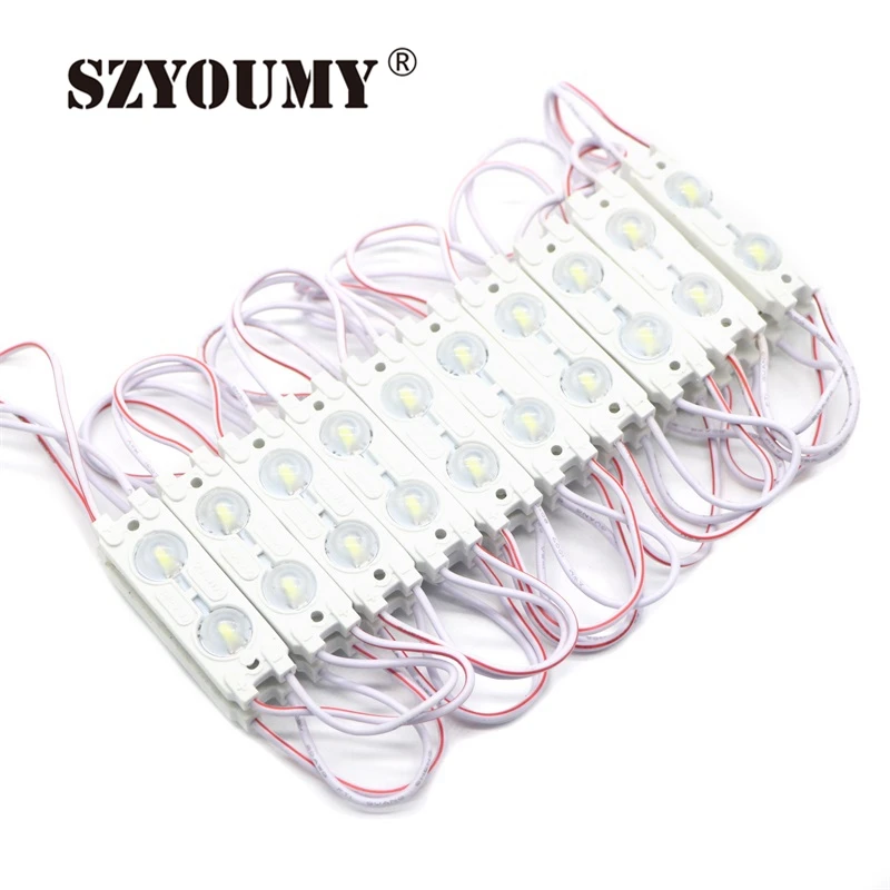 High Bright SMD 5730 2 LEDS Injection Molding with Lens Led Modules ...