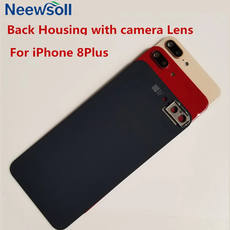 Neewsoll Back Housing For iPhone 8Plus Battery Cover Glass Rear Door ...
