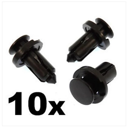 10x For Subaru Plastic Bumper & Trim Clips- Rivet Clips Fasteners ...