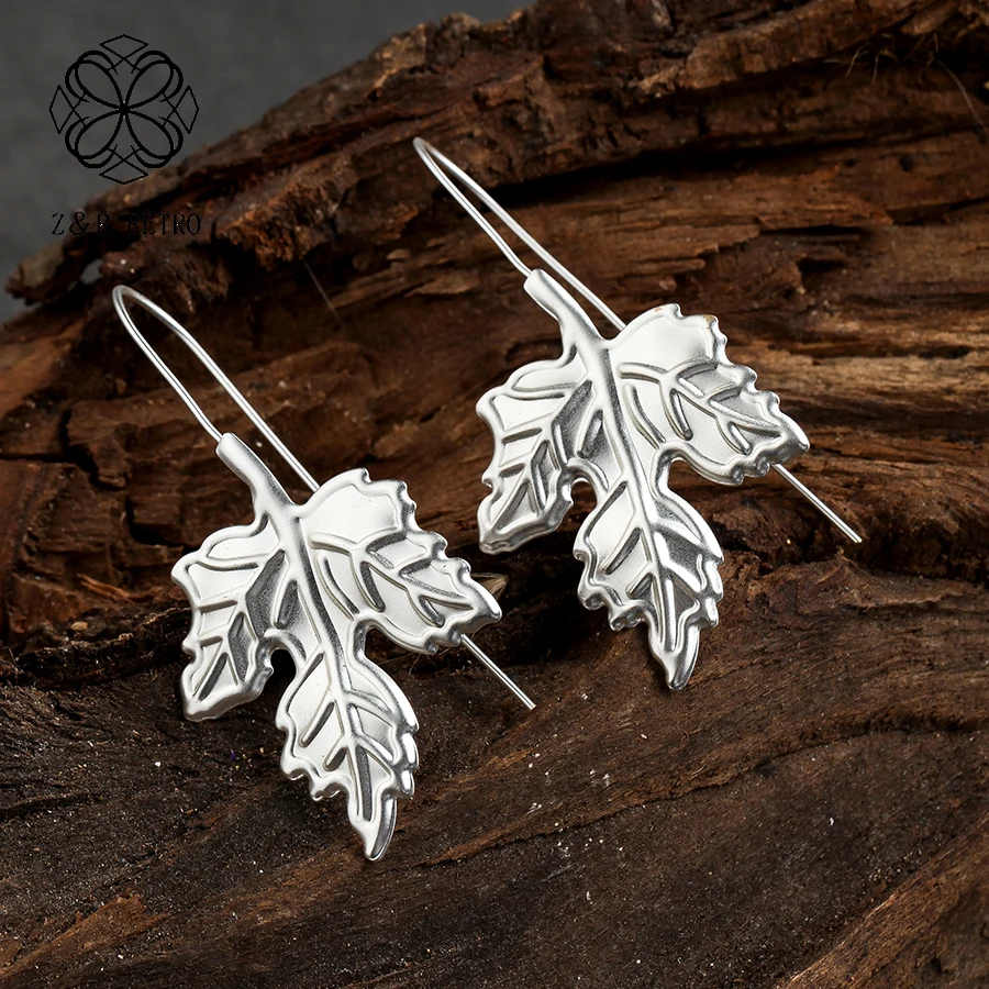 Leaf Earring Dangle Jewelry | Earrings Women Vintage Leaf | Things ...