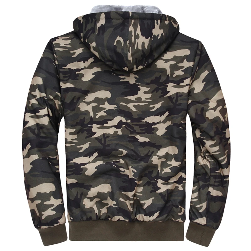 Camouflage Hooded Jackets for Men Military Style - Military Shopping