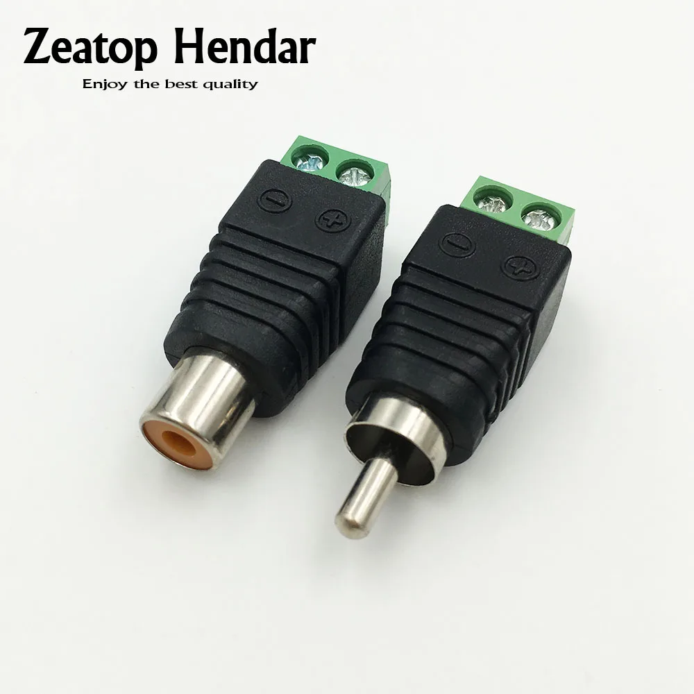 5Pairs/10Pcs RCA Terminal Block zu Kamera CCTV Video Balun Cinch buchse ...