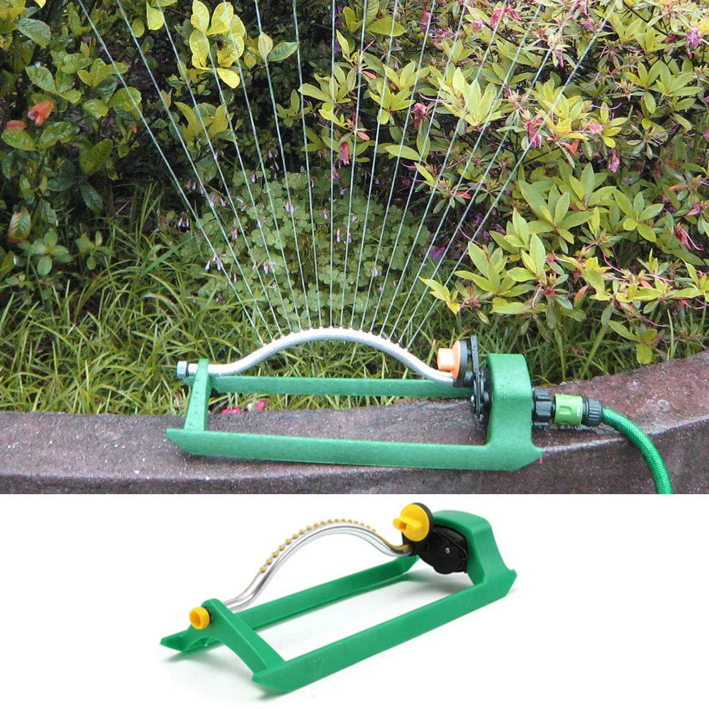 Home Garden Sprinklers Oscillating Lawn Sprinkler Watering Garden Pipe ...