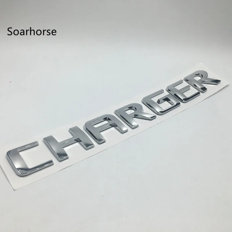 Soarhorse For Dodge Charger Emblem Letters Car Chrome Silver Rear ...