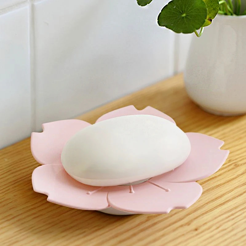 Sakura soap box creative personality drain soap tray bathroom bathroom ...