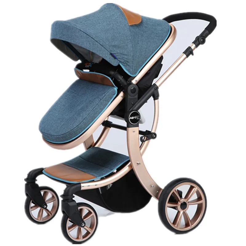 The baby cart can sit on the floor and lie flat on the top of the ...