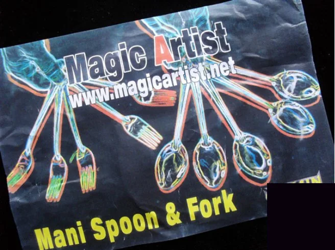 Magic-artist-Main-spoon-fork-Gimmick-Trick-card-magic-magic-tricks-fire ...