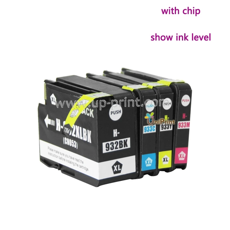 UP 4 Compatible for HP 932 933 Ink Cartridges 932XL 933XL OfficeJet ...