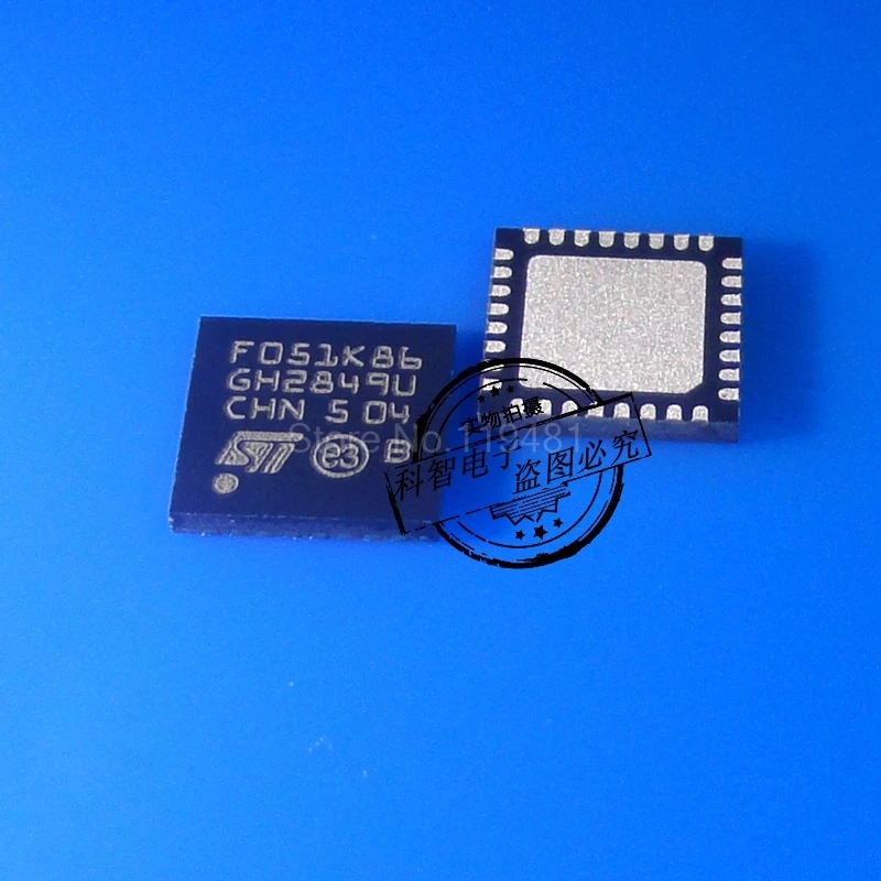 Stm32f051k8u6 Arm Cortex M0 Stm32f0 Microcontroller Ic 32 Bit 48mhz 64kb 64k X 8 Flash 32