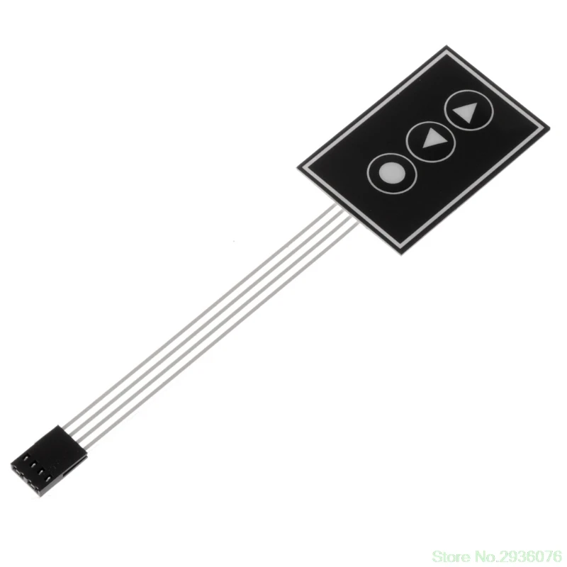 1x3 Matrix Array 3key Membrane Switch Keypad Keyboard 13key 3655mm Diy For Arduino In