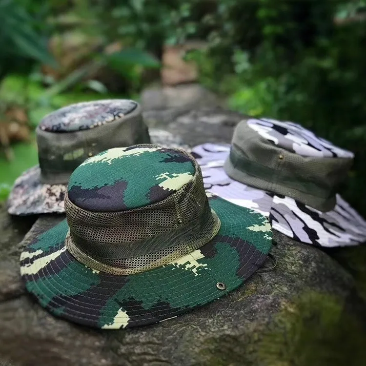 Summer Hats Man Military Camouflage Cap Fisherman Tactical Softair ...