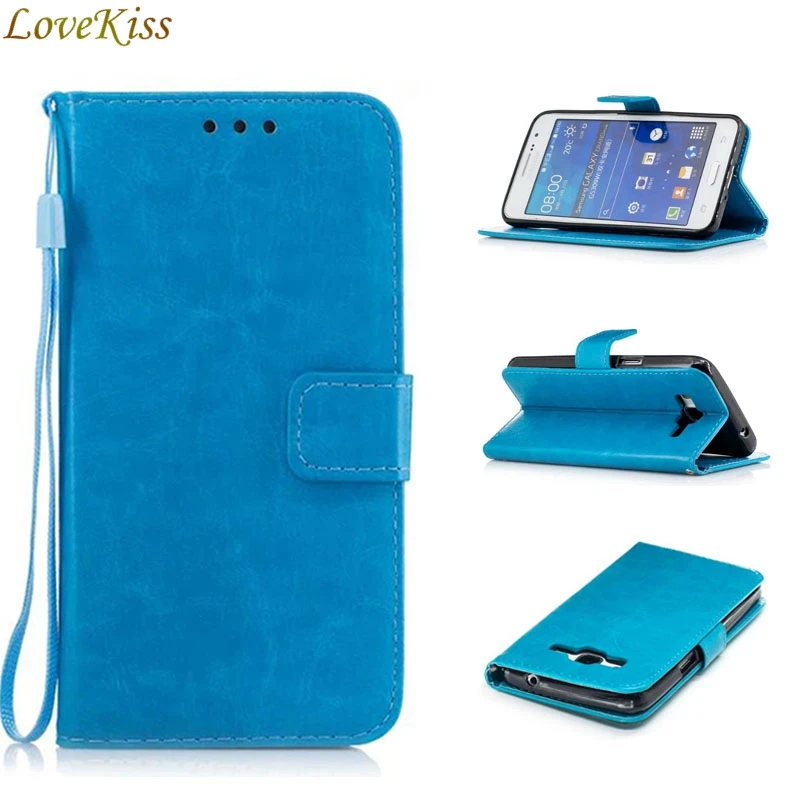 Flip Leather Case For Samsung Galaxy Grand Prime Sm-g530 G530h G531 ...