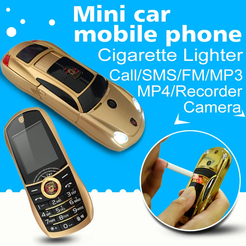 Bar Mini Car Shape Toy Style Mobile Phone Electronic Cigarette Lighter ...