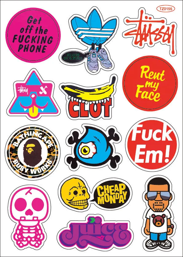 Aliexpress.com : Buy Fashion Sport Brand Cool Logo Skateboard ...