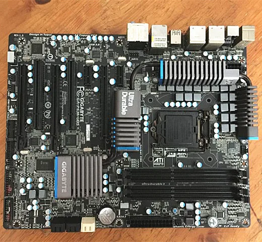 Gigabyte GA P67A UD5 escritorio P67A UD5 P67 LGA 1155 i3 i5 i7 DDR3 32G ...