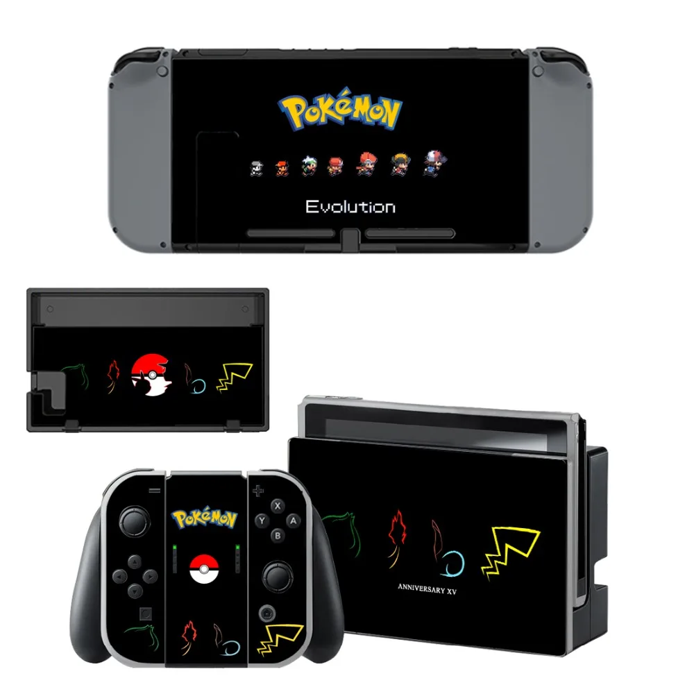 Pokemon Go Skin Sticker for Nintendo Switch Console and Joy-Con ...