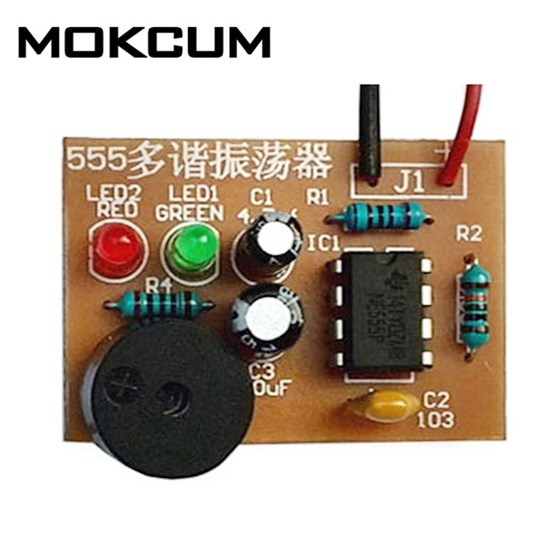 DIY-Kit-555-Multibrator-Suite-NE555-Astable-Circuit-Practical ...