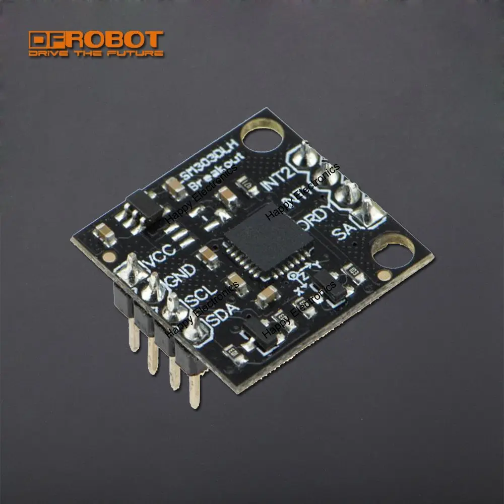 Lsm303 Breakout Board 6 Axis Electronic Compass 3 Axis Accelerometer 3 Axis Magnetic Sensor 4142