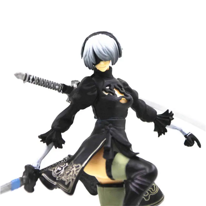 2018 HOT PS4 Game NieR Automata YoRHa No. 2 Type B 2B Cartoon Anime Toy ...