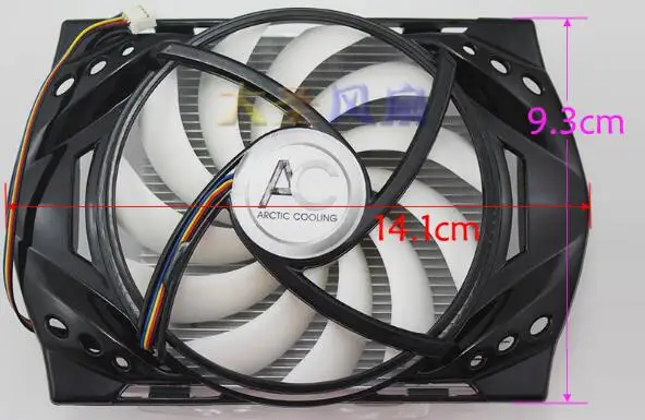 AC Junyu GTX750Ti 2GD5 SX650 1024KDD Four-wire Fan and Display Card ...