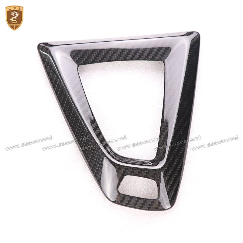 Carbon fiber Gear Shift Knob & Base Cover Interior For BMW M2 F87 E92 ...