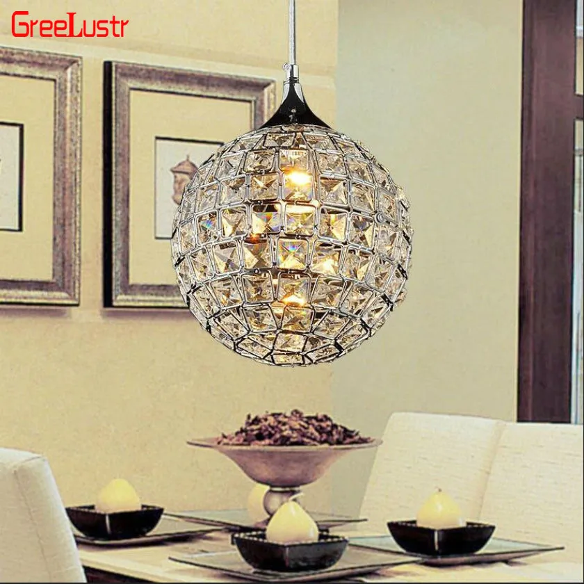 Nordic-Round-Crystal-Ball-Led-Pendant-Lights-Hanglamp-Lustres-Light ...