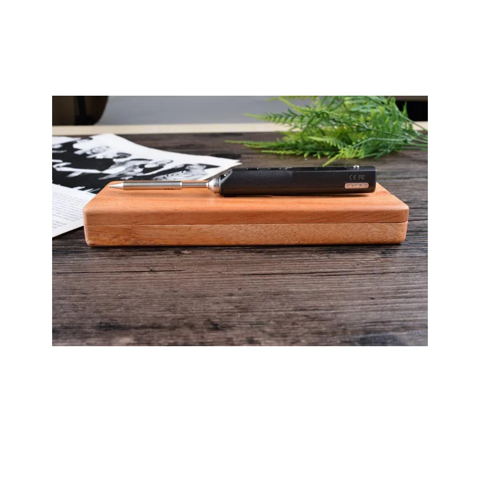 Original TS100 Electric Soldering Iron Case Wooden Packing Box for ...
