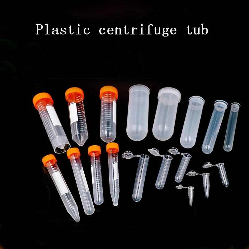 100pcs 5/7/10/15/20ml Plastic Micro Centrifuge Tube Plastic Capsule ...
