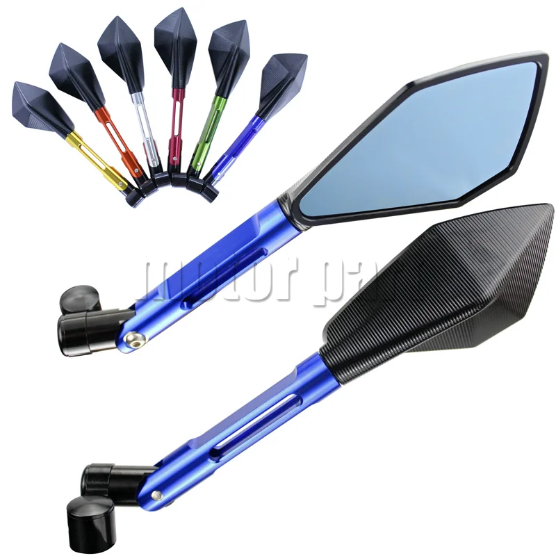 Cnc Aluminum Mirror Accessories Motorcycle Side Rearview Mirrors For ...